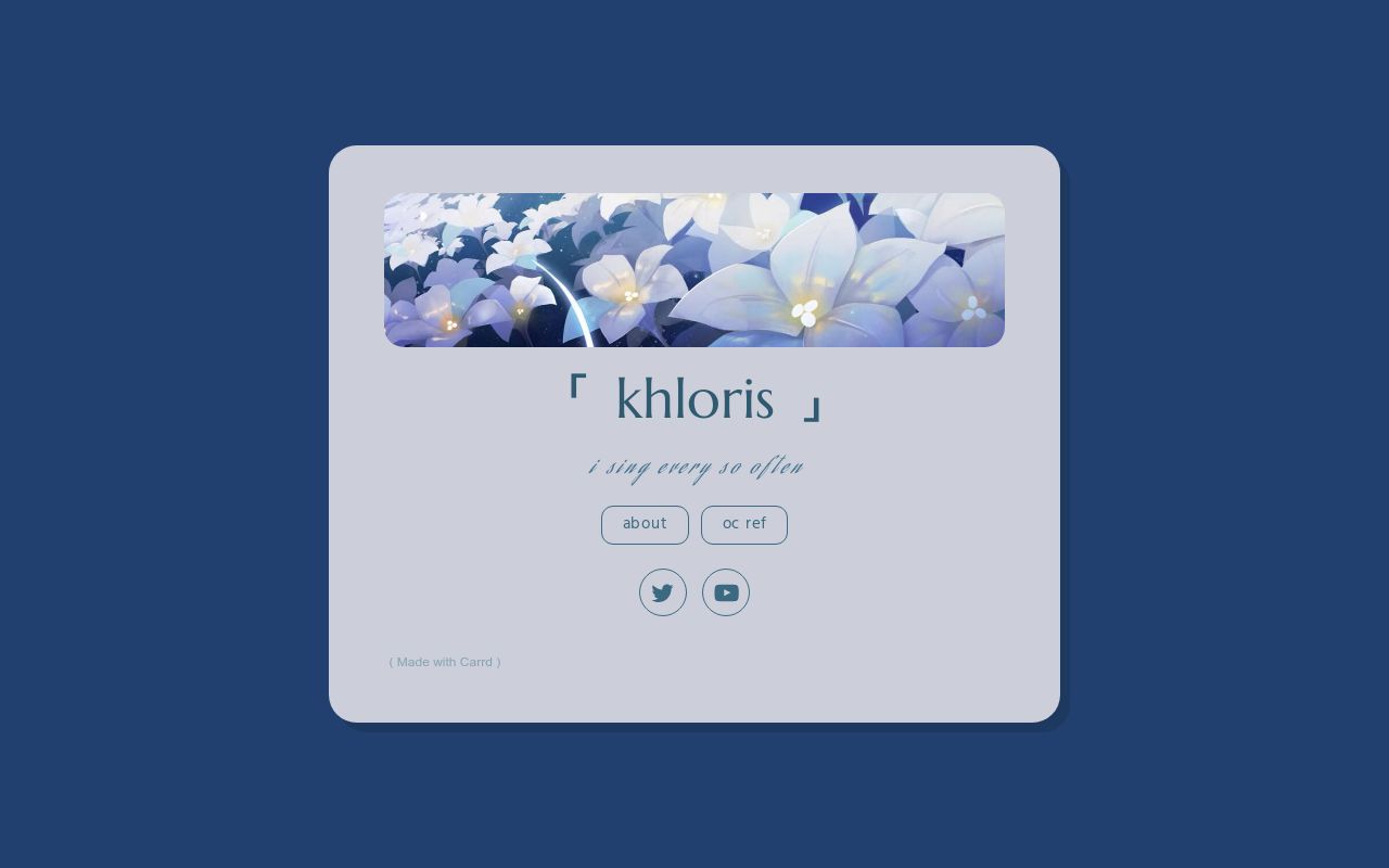 Khloris' Profile